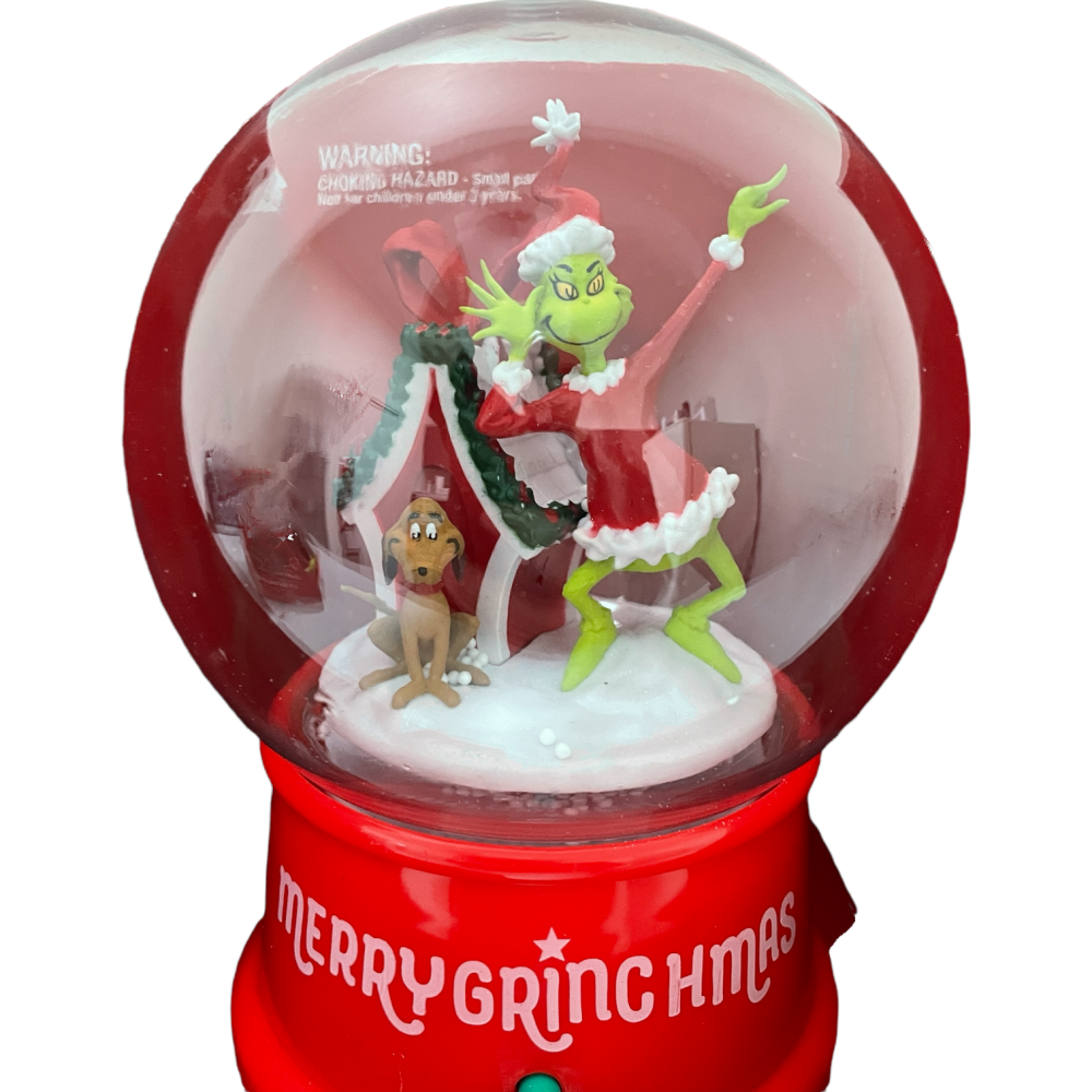 Dr. Seuss Grinch Snow Globe 16cm| Christmas Complete