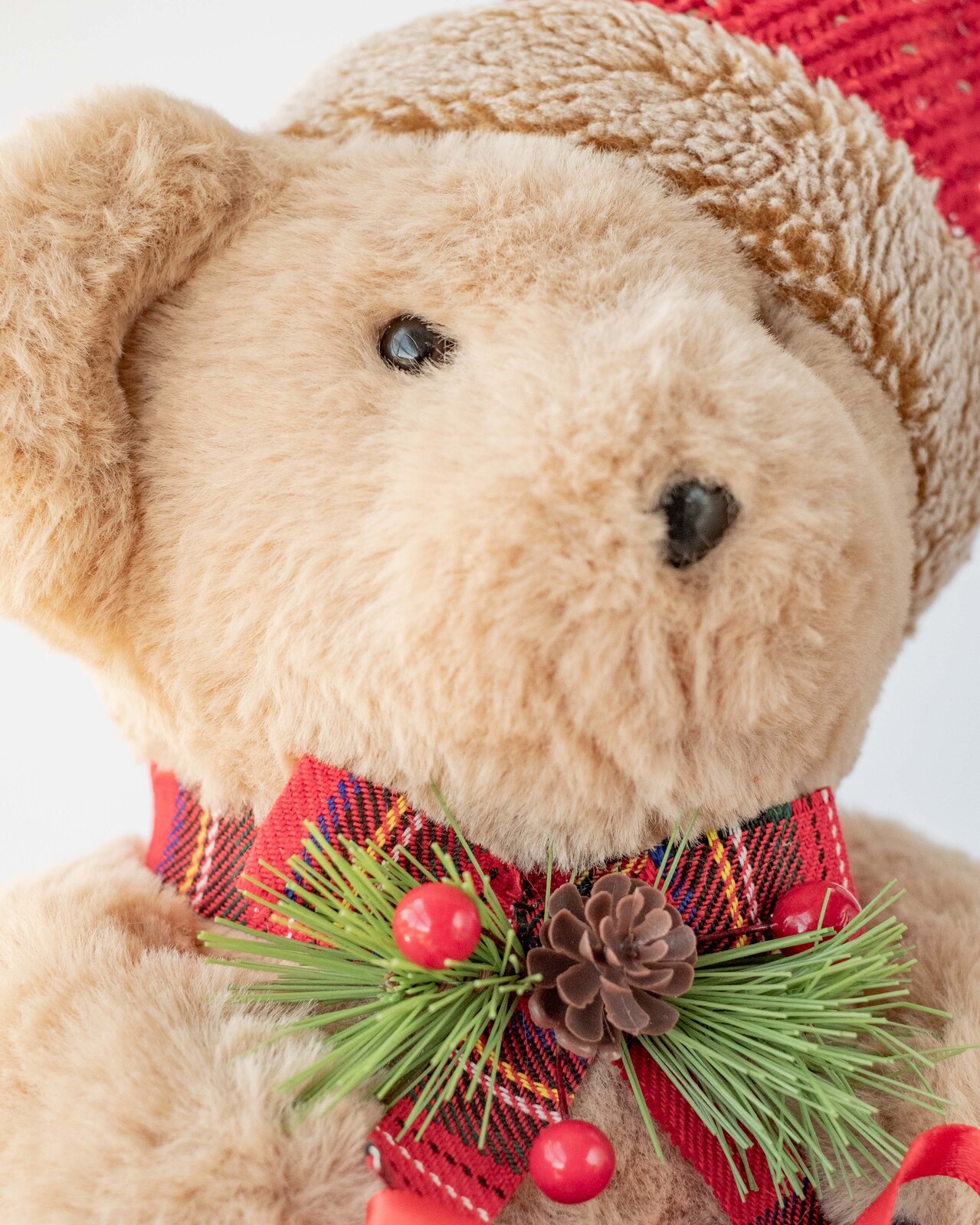 Gifting Bear Tartan Trims 27cm | We'll make your Christmas Complete
