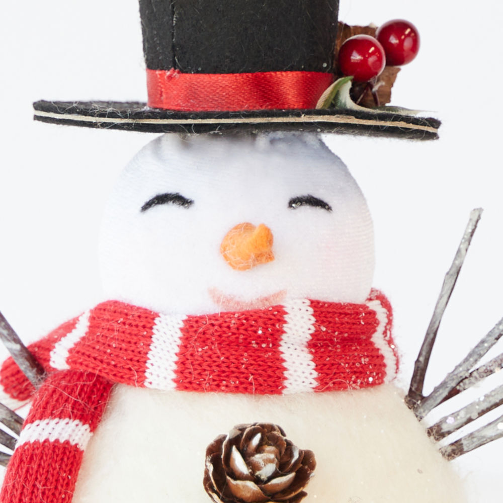 Snowman Black Top Hat 17cm | Christmas Complete