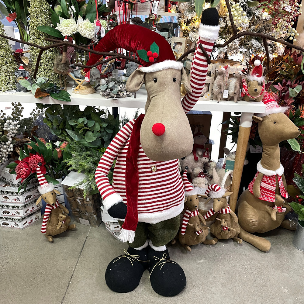 XL Charlie Reindeer Standing 196cm | Christmas Complete