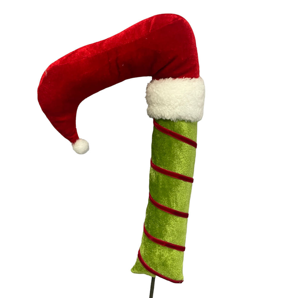 Elf Leg Pick with Stripes 62cm | Christmas Complete