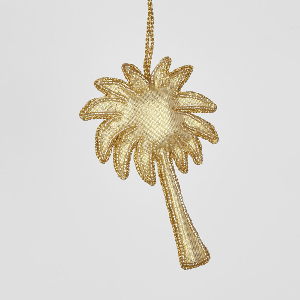 Brunswick Beaded Palm Tree Hanging Decoration | Christmas Complete