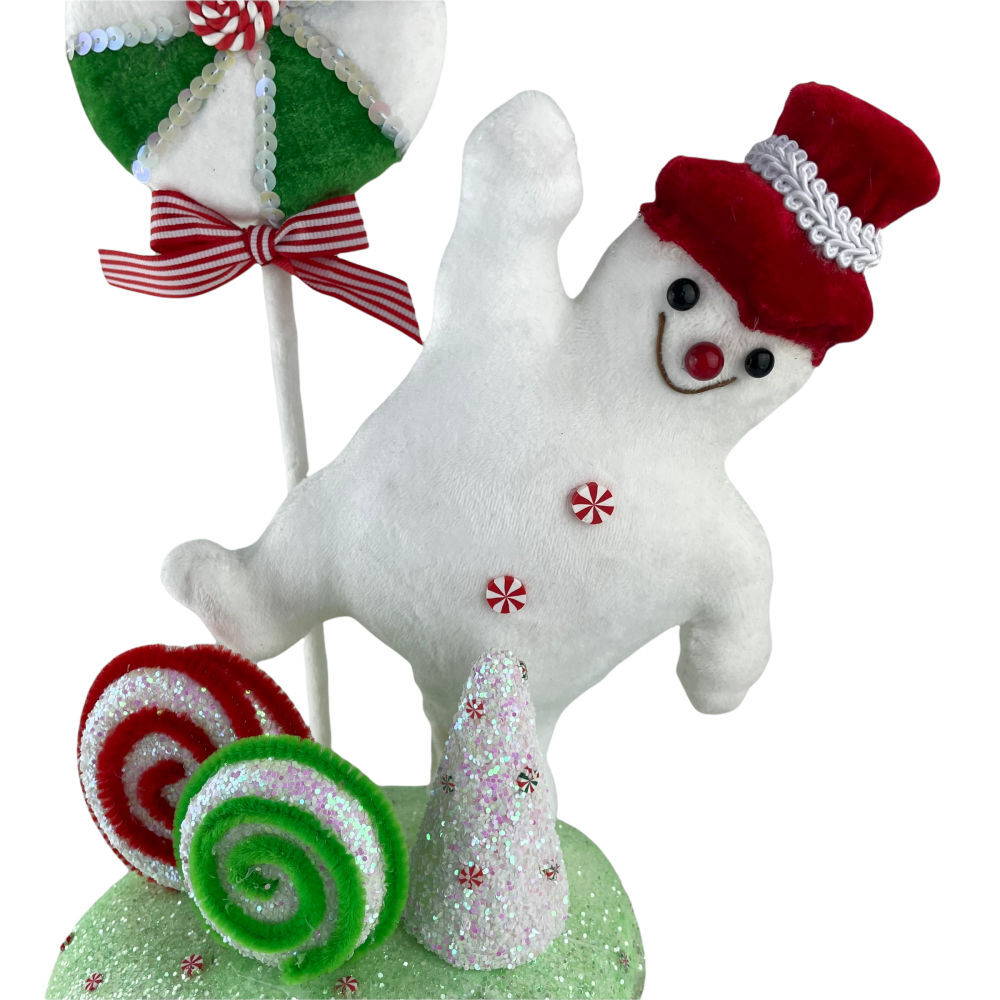 Candy Snowman on Cake 40cm | Christmas Complete