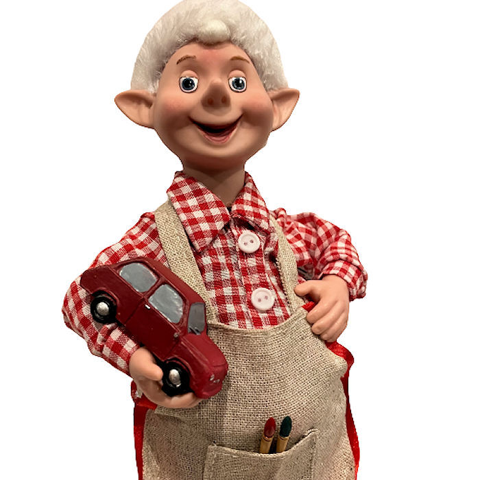 Standing Elf Workshop Car 30cm | Christmas Complete