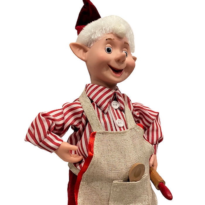 Standing Elf Chef 30cm | Christmas Complete