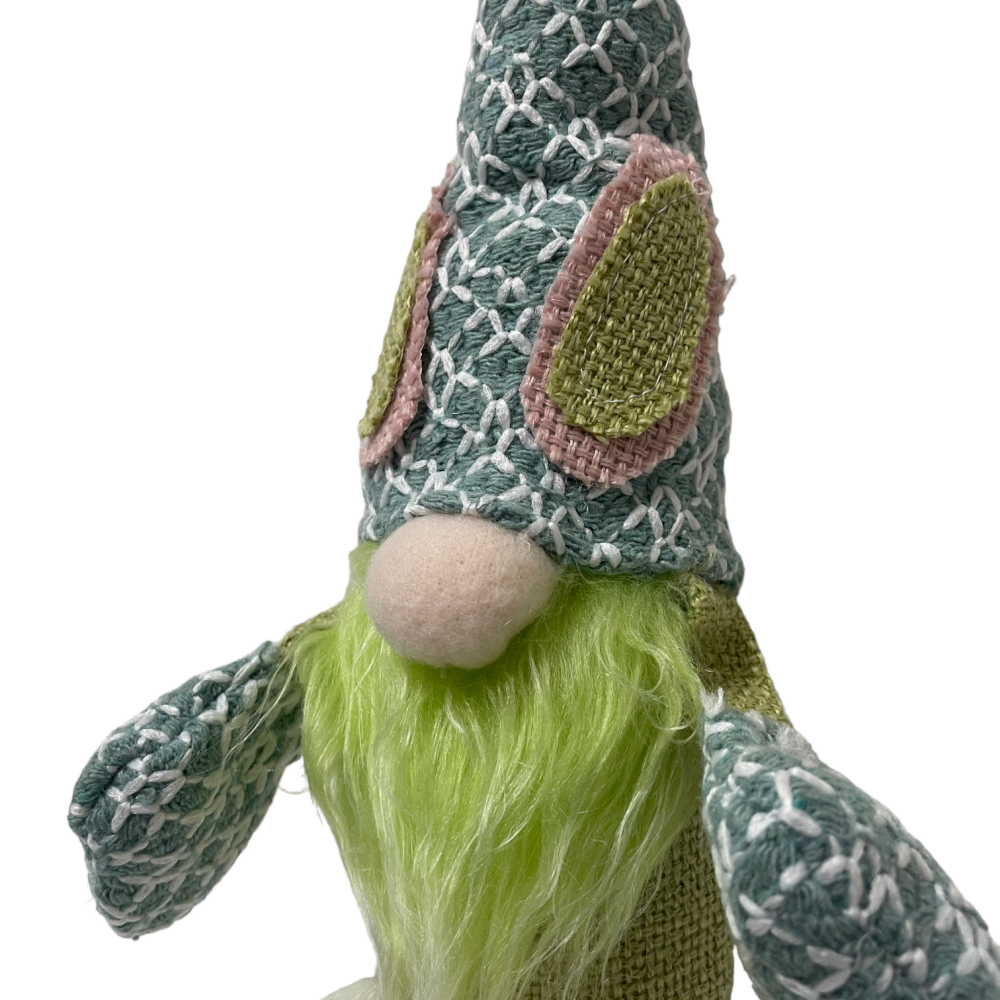 Faceless Gnome Bunny Green 25cm | Christmas Complete