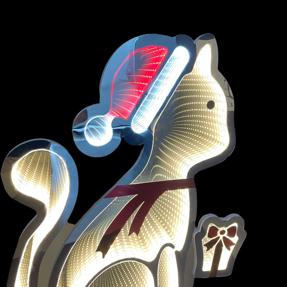 Infinity Sitting Cat 78cm | We'll make your Christmas Complete