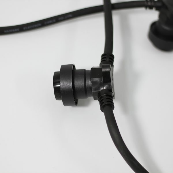 Outdoor Festoon String Light Black Cable | We'll make your Christmas ...