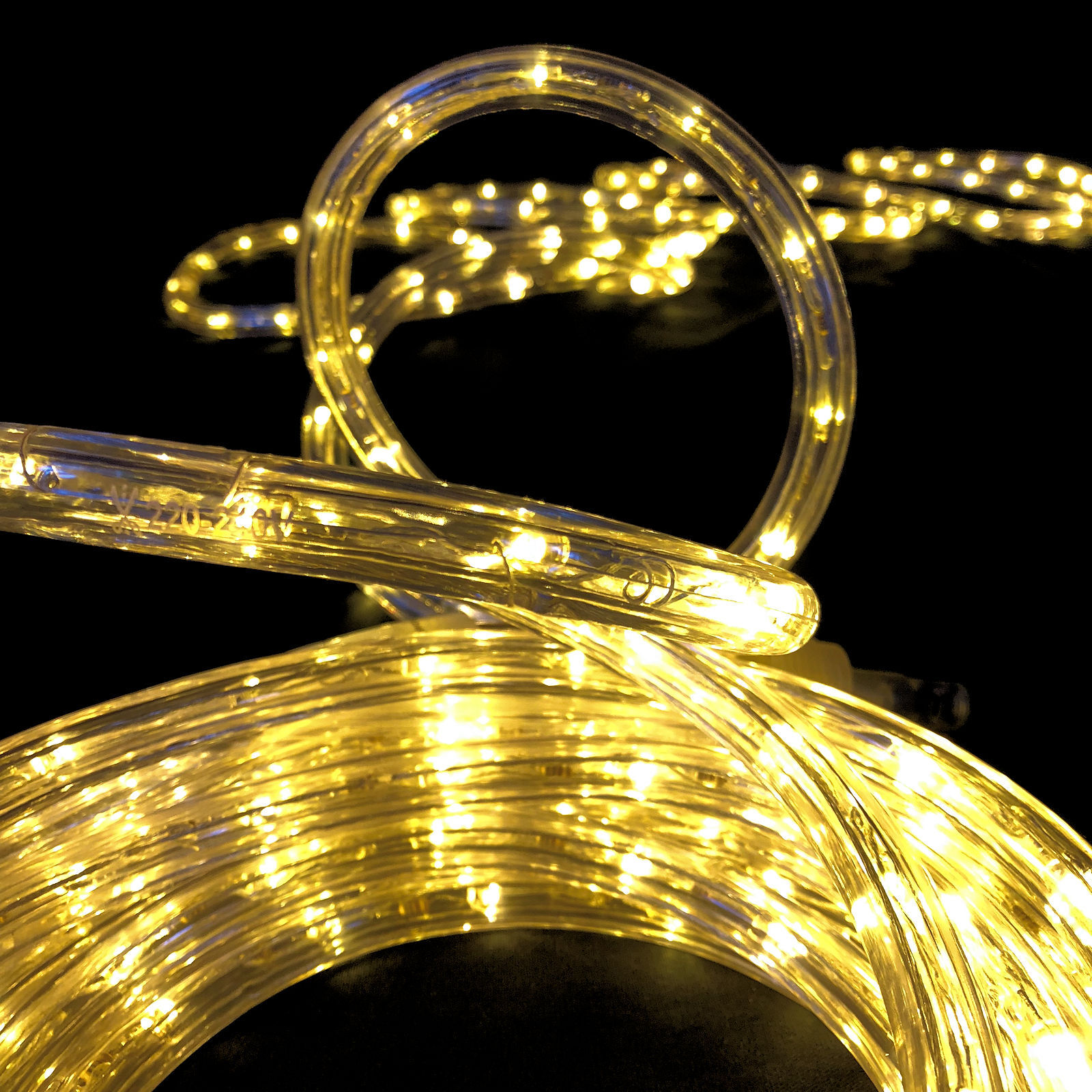 Buy Now LED Rope Light 12 Volt WARM WHITE 10m online from Christmas ...