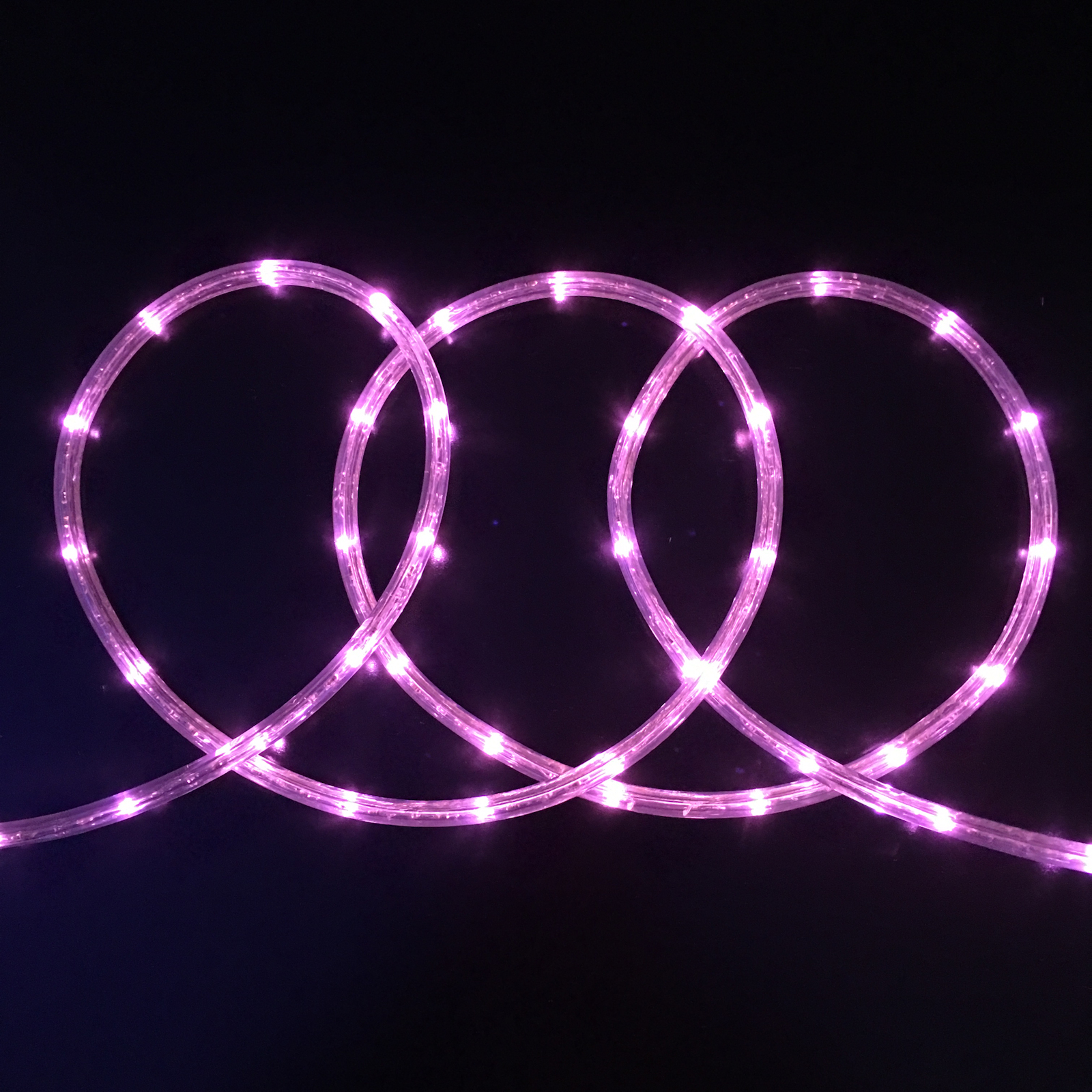 Buy Now LED Rope Light 12 Volt PINK 10m online from Christmas Complete