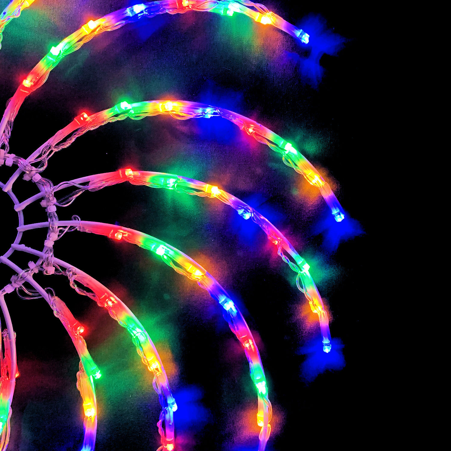 Buy New LED Spinner Rainbow Multicolour 50cm | Christmas Complete