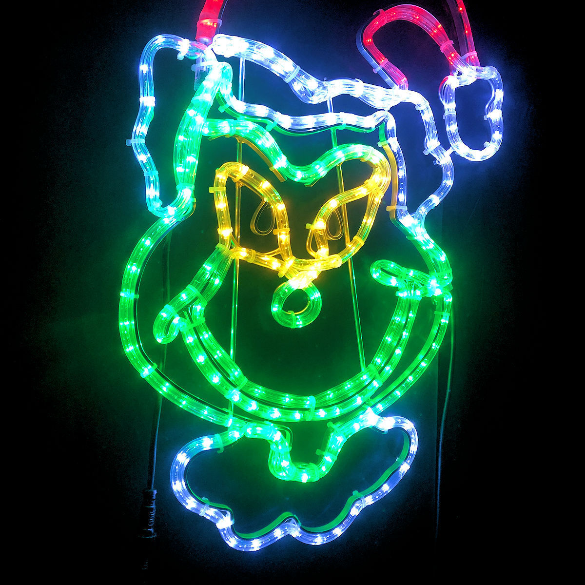 Green Elf Face 70cm LED Motif | We'll make your Christmas Complete