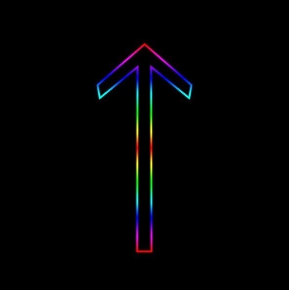 NEW RGB Arrow Motif 150cm | Christmas Complete