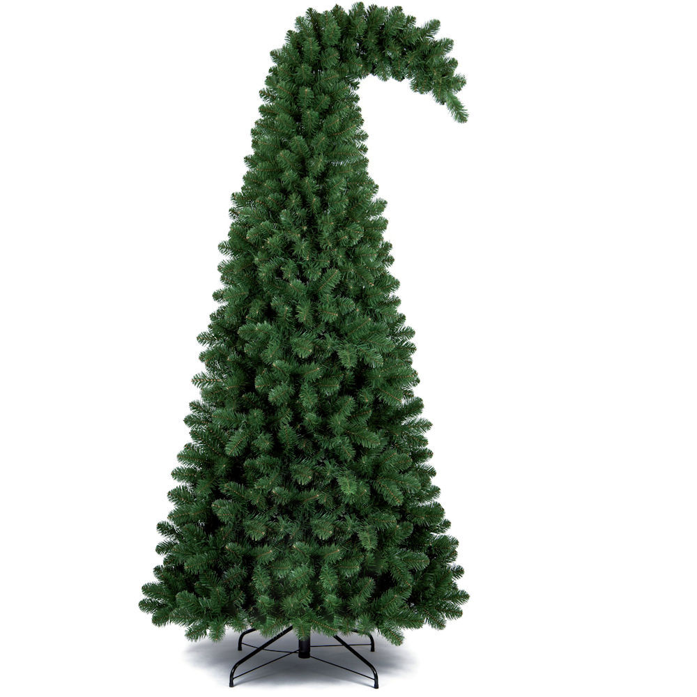 Bent Top Pre-Lit Christmas Tree | Christmas Complete