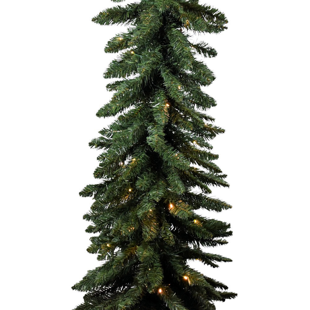 Scandinavian Fir Green Pre-Lit Christmas Tree by Pine & Fir | Christmas ...