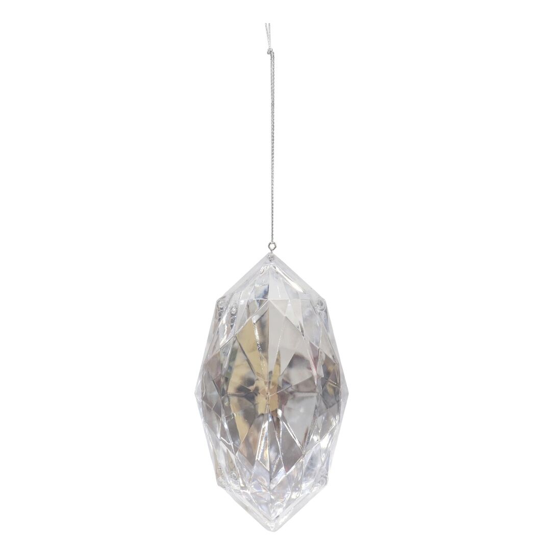 Hanging Diamond Gem 6 Asst 14cm | Christmas Complete