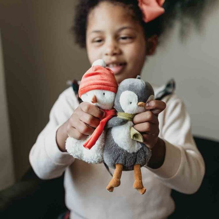 Christmas Roly Poly 'Marshmallow' Snowman 14cm | Christmas Complete