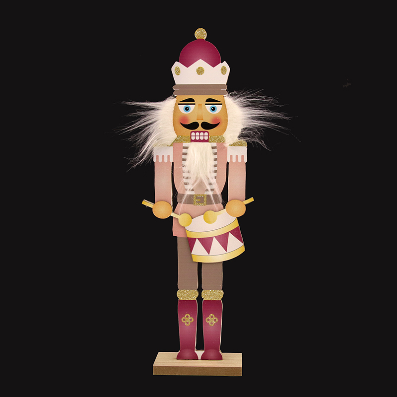 Pink Nutcracker 44cm 1pc 2 Assorted | Christmas Complete