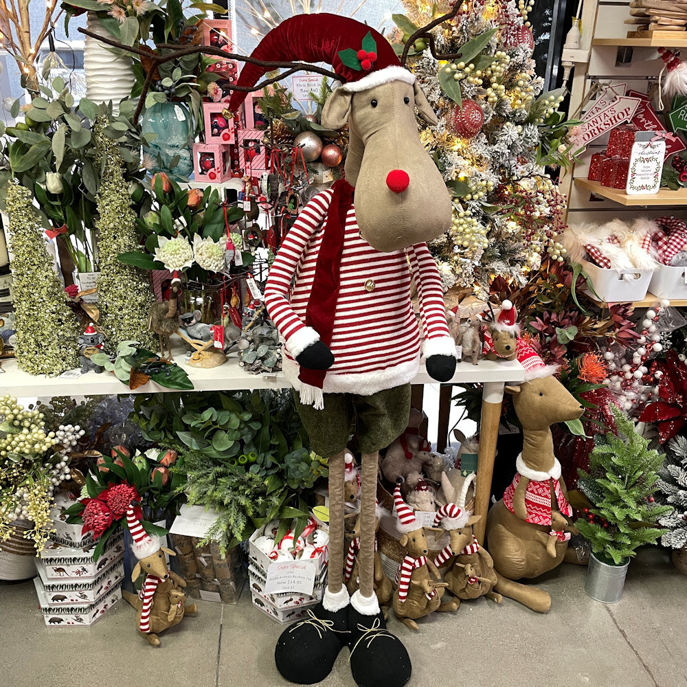 XL Charlie Reindeer Standing 196cm | Christmas Complete