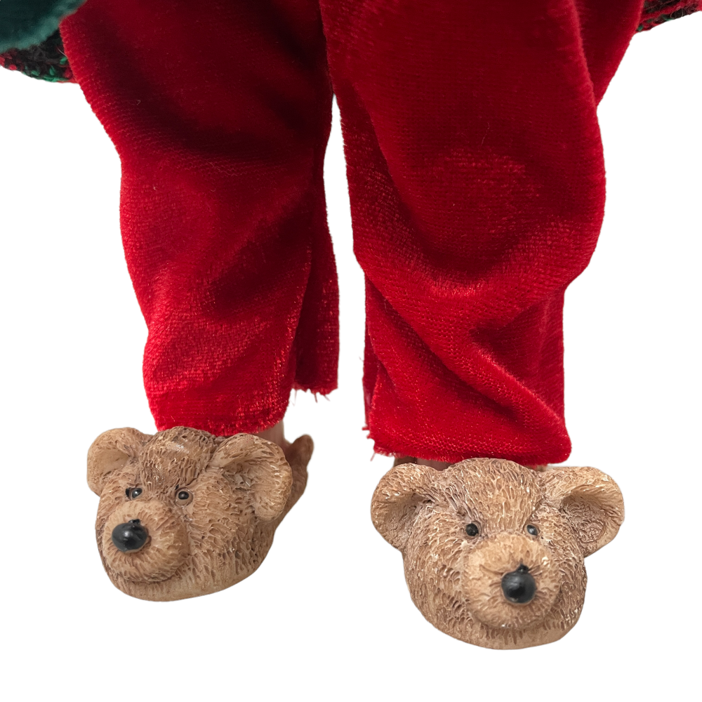 Standing Santa Clause Bedtime 28cm | Christmas Complete