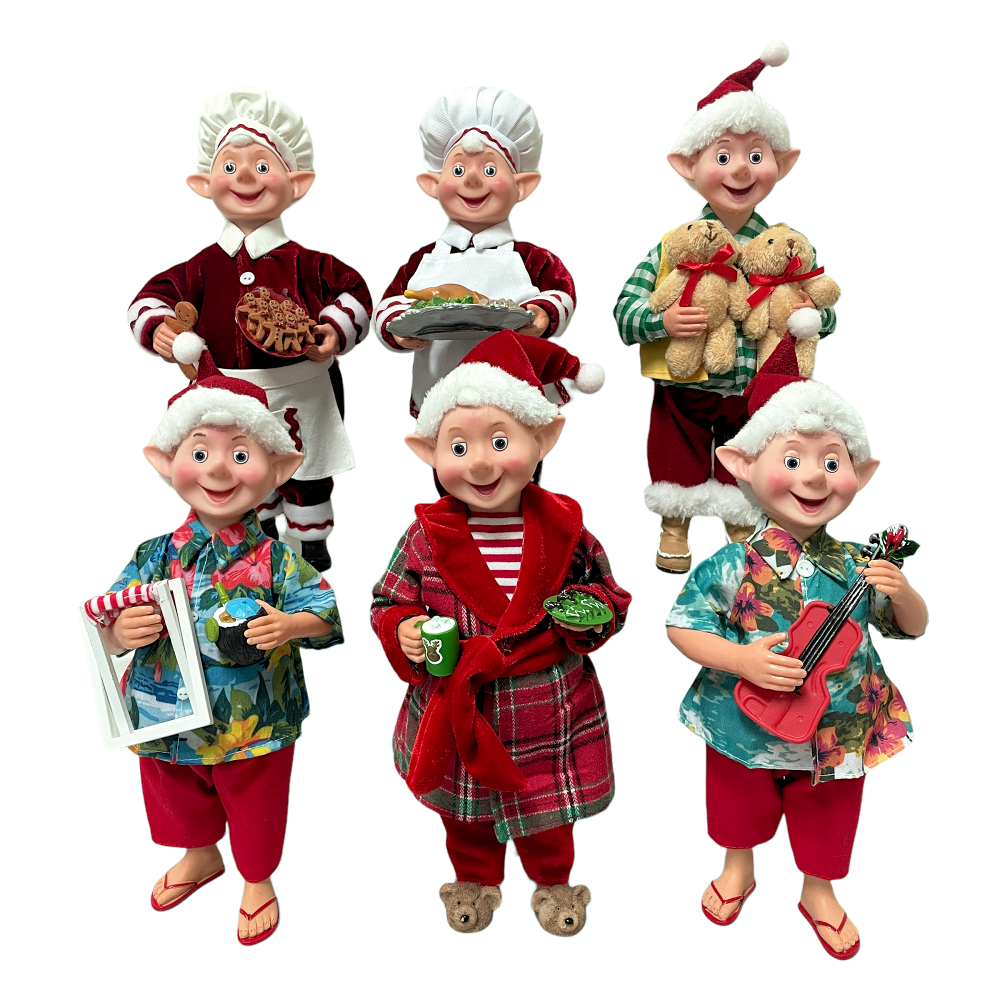 Standing Elf Roast Cook 30cm | Christmas Complete