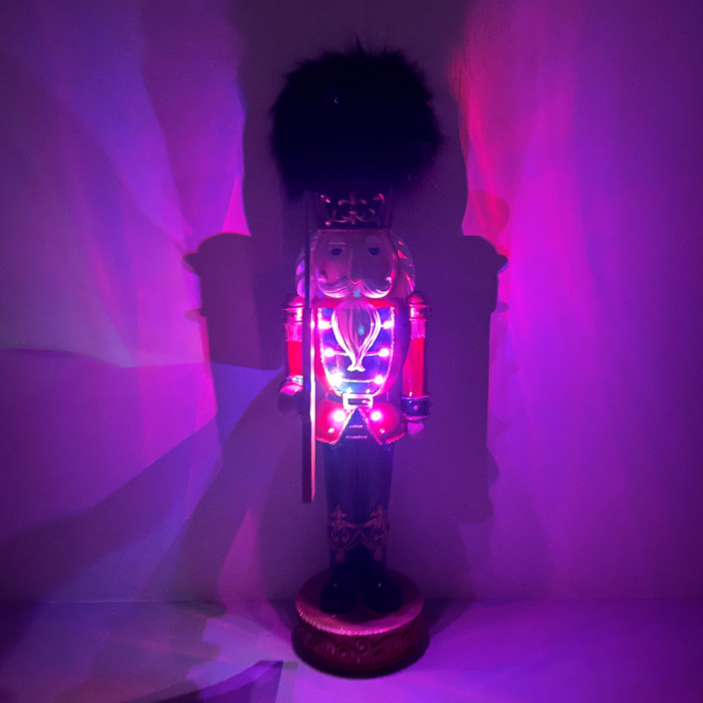 Nutcracker Red/Green LED 61cm | We'll make your Christmas Complete