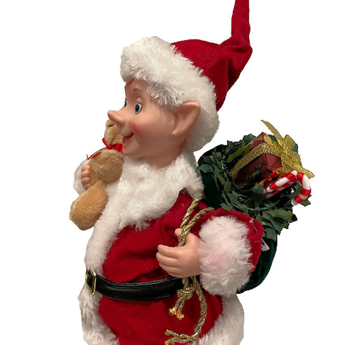 Standing Elf Red/White 30cm | Christmas Complete