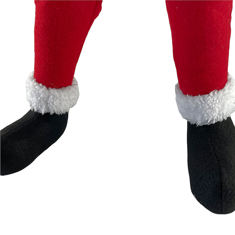 RAZ Imports Santa Kicking Legs | Christmas Complete