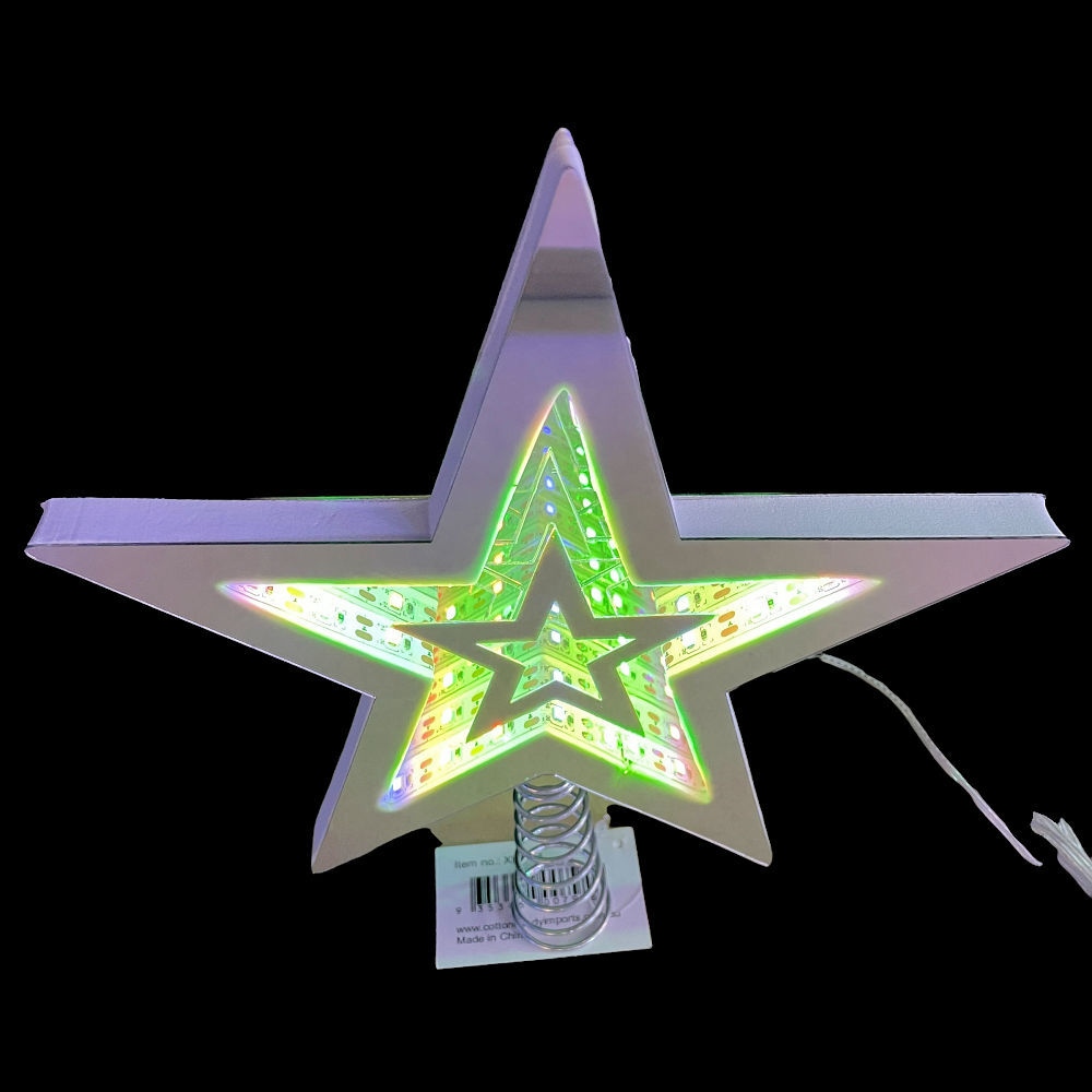 Infinity Tree Top Star Multicolour 20cm | We'll make your Christmas ...