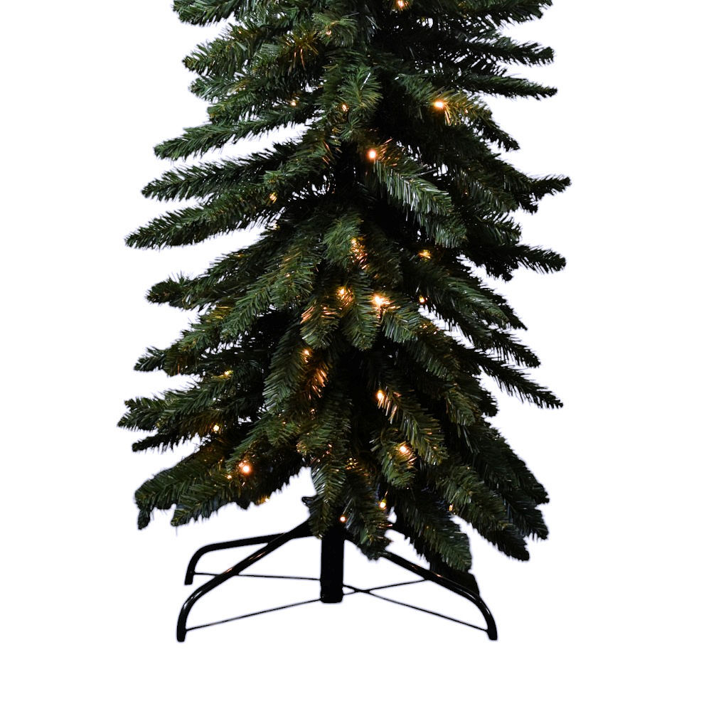 Scandinavian Fir Green Pre-Lit Christmas Tree by Pine & Fir | Christmas ...