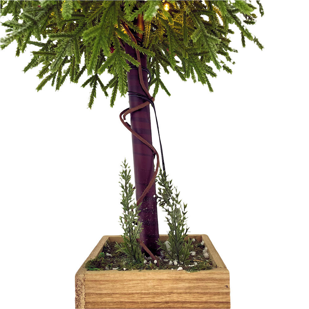LED Red Berry Topiary Tree 60cm | Christmas Complete