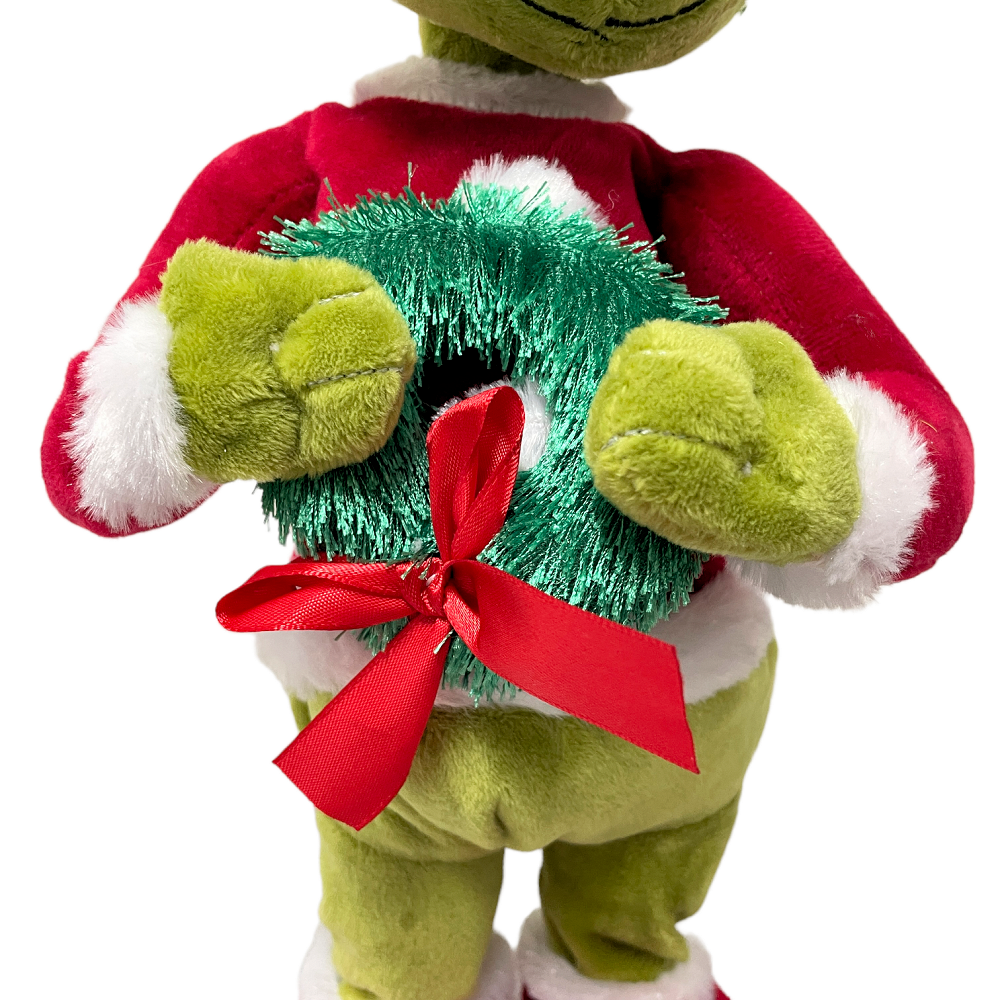 Animated Grinch Small Side Stepper 32cm | Christmas Complete
