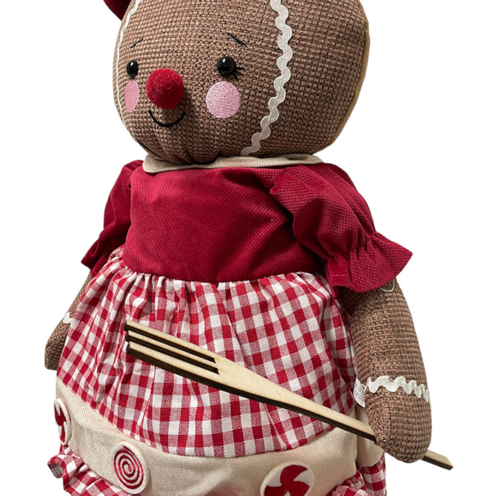 XL Standing Mrs Baking Ginger 98cm | Christmas Complete