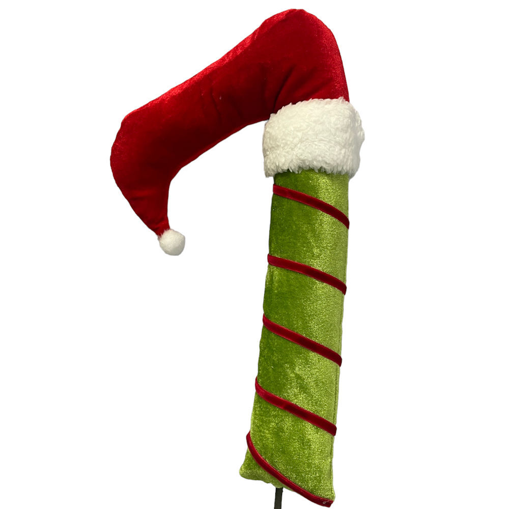 Elf Leg Pick with Stripes 62cm | Christmas Complete