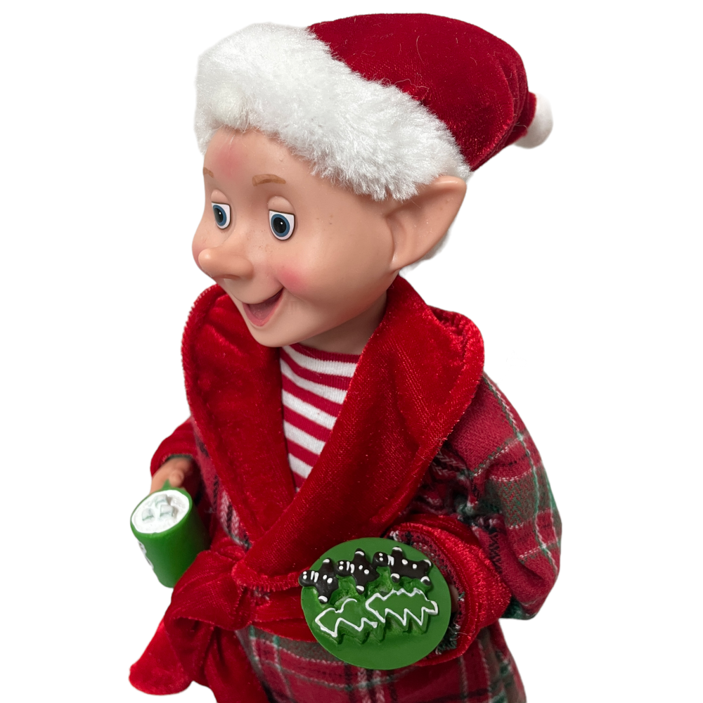 Standing Elf Bedtime 30cm | Christmas Complete