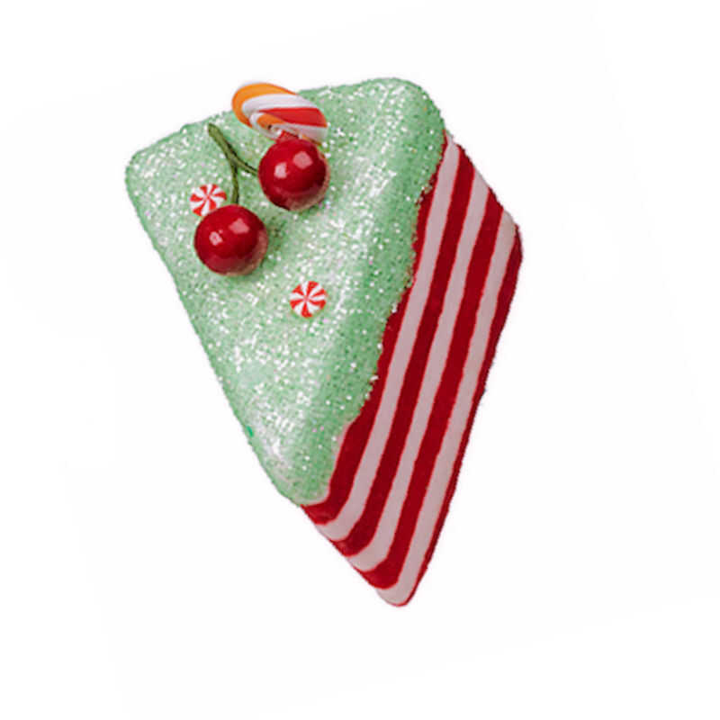 Candy Mint Cake Slice 12cm | Christmas Complete