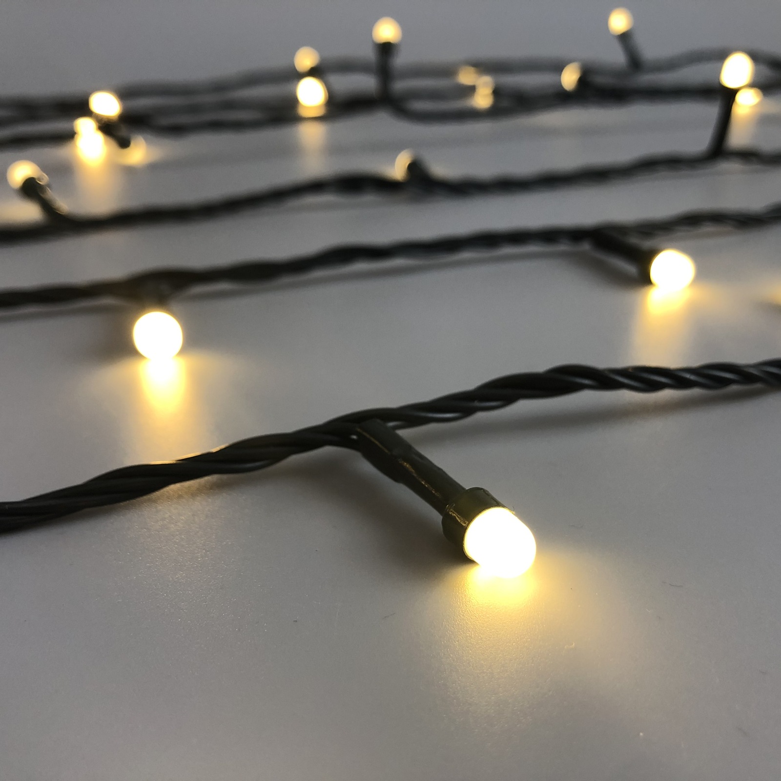 Frosted String Lights 320 LED Warm White | We'll make your Christmas ...