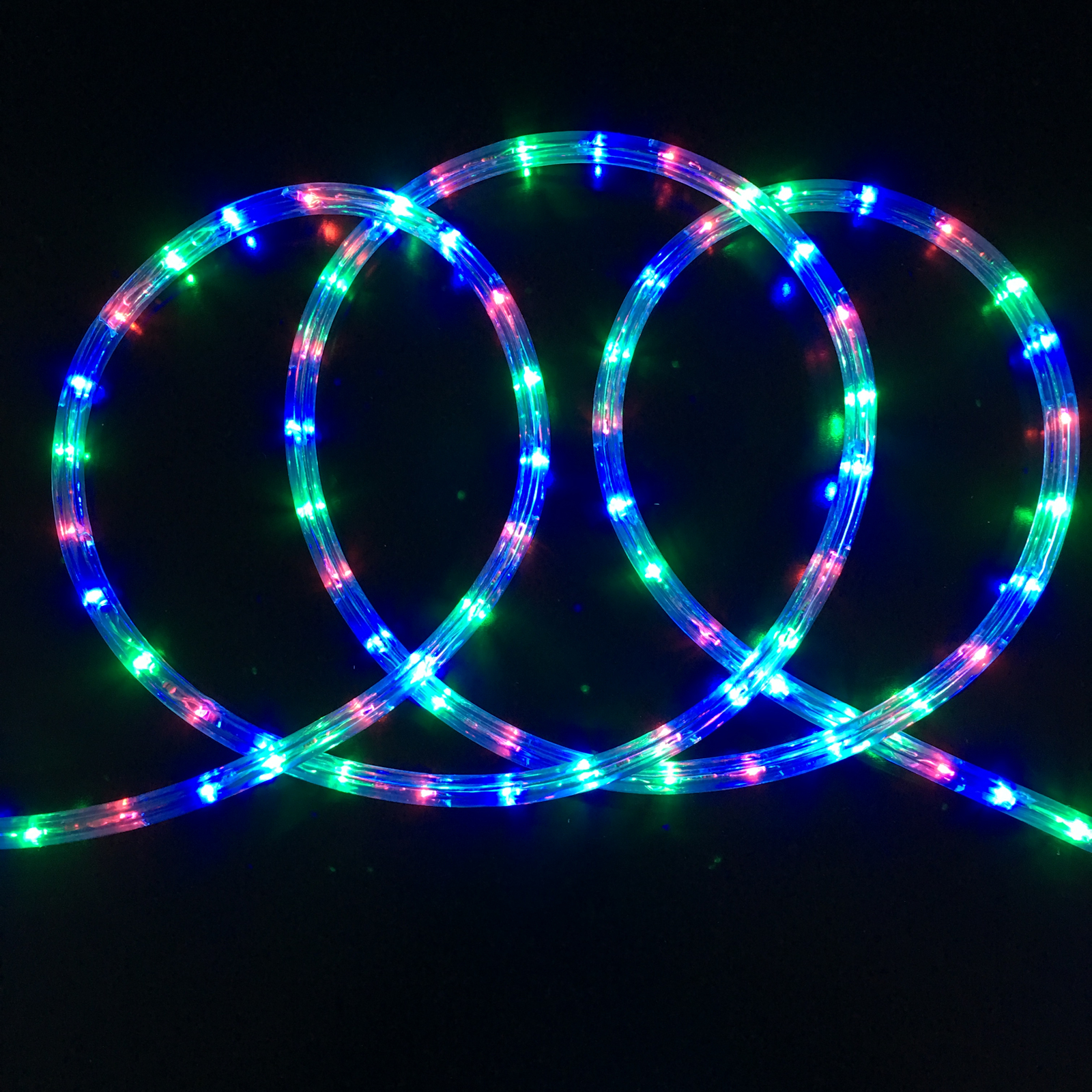 Buy New Rope Light LED 12 Volt male cigar MULTICOLOUR 2 x 15 metres ...