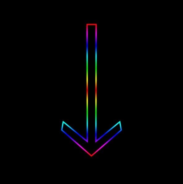 NEW RGB Arrow Motif 150cm | Christmas Complete
