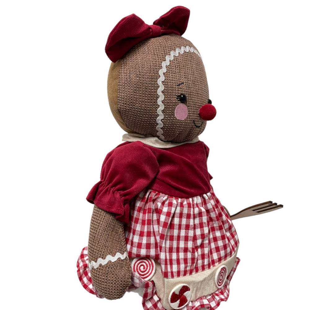 XL Standing Mrs Baking Ginger 98cm | Christmas Complete