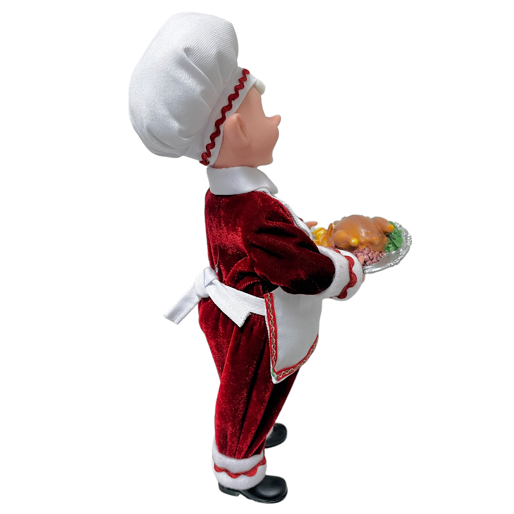 Standing Elf Roast Cook 30cm | Christmas Complete