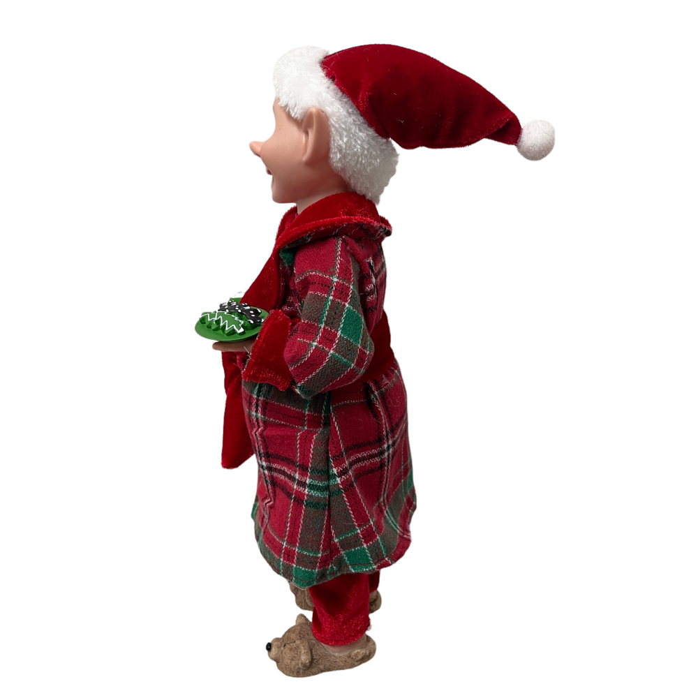 Standing Elf Bedtime 30cm | Christmas Complete