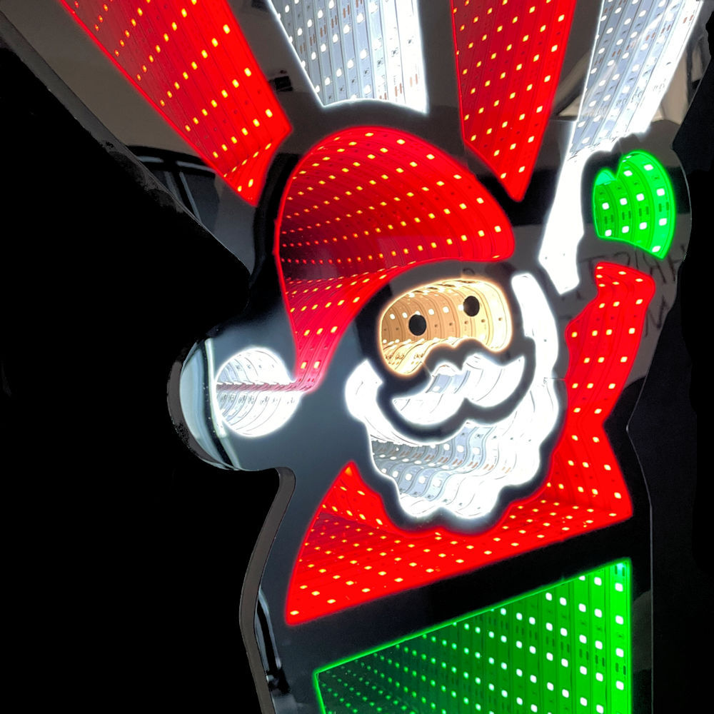 Infinity Hanging Balloon Santa 89cm | We'll make your Christmas Complete