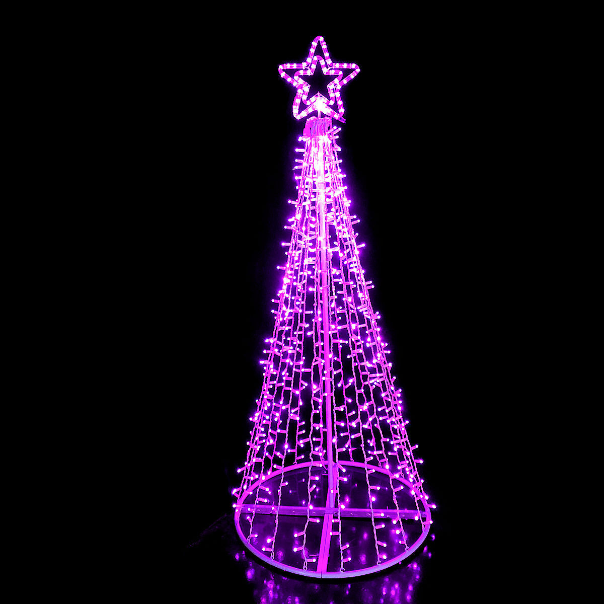 RGB 3D Christmas Tree 3m Rope Light Motif | Christmas Complete
