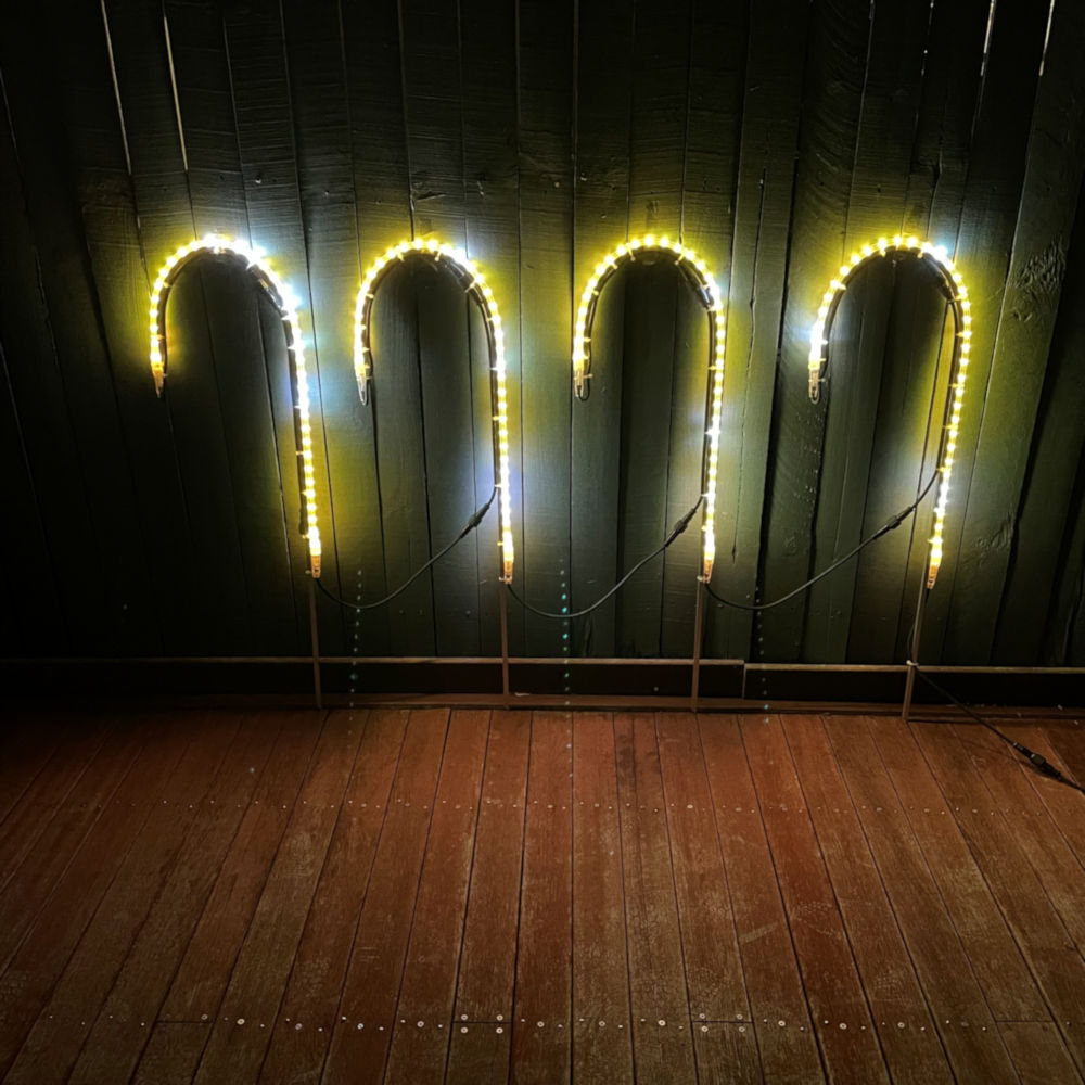 NEW RGB 4 Candy Canes 70cm | Christmas Complete