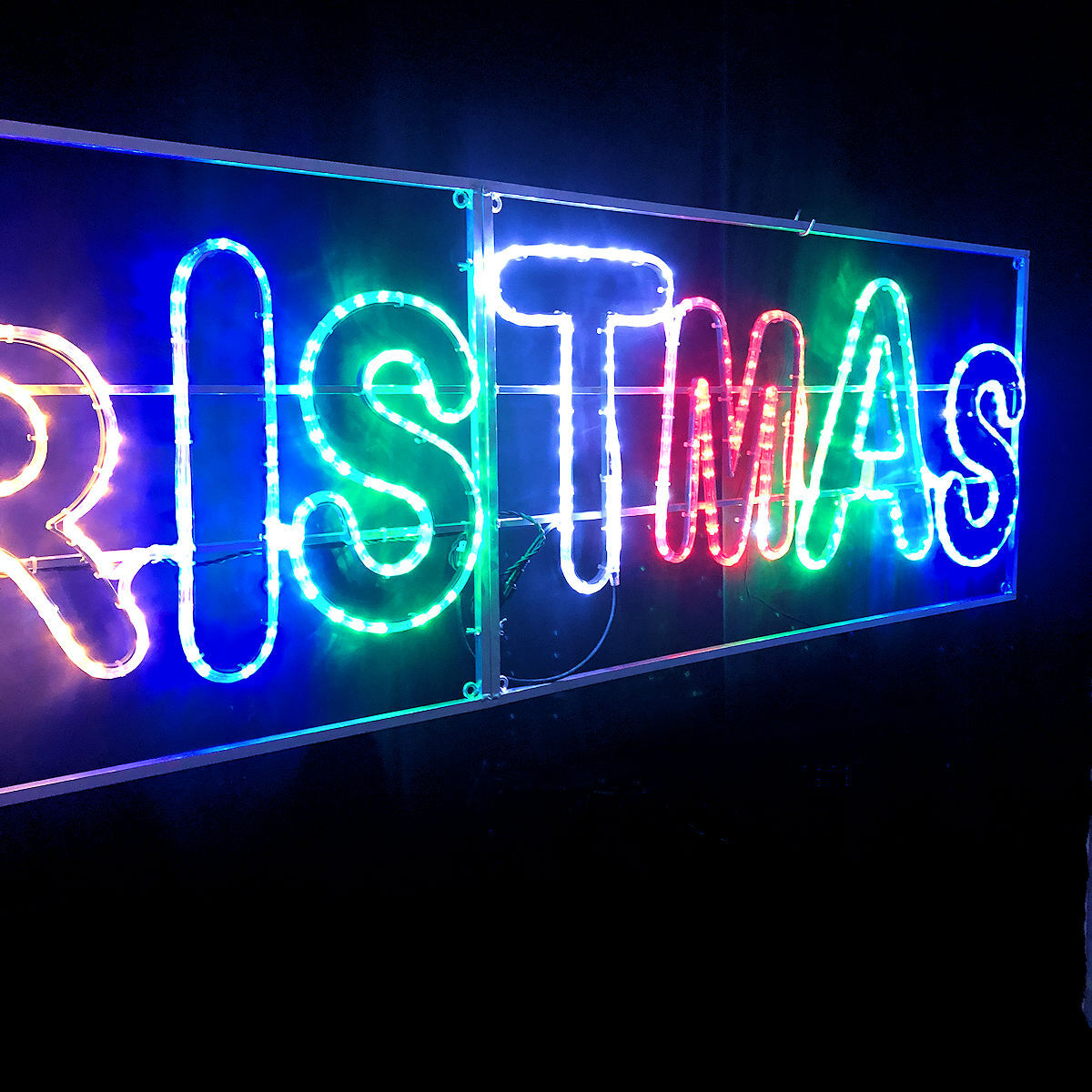 Christmas Sign Rope Light Motif | Christmas Complete