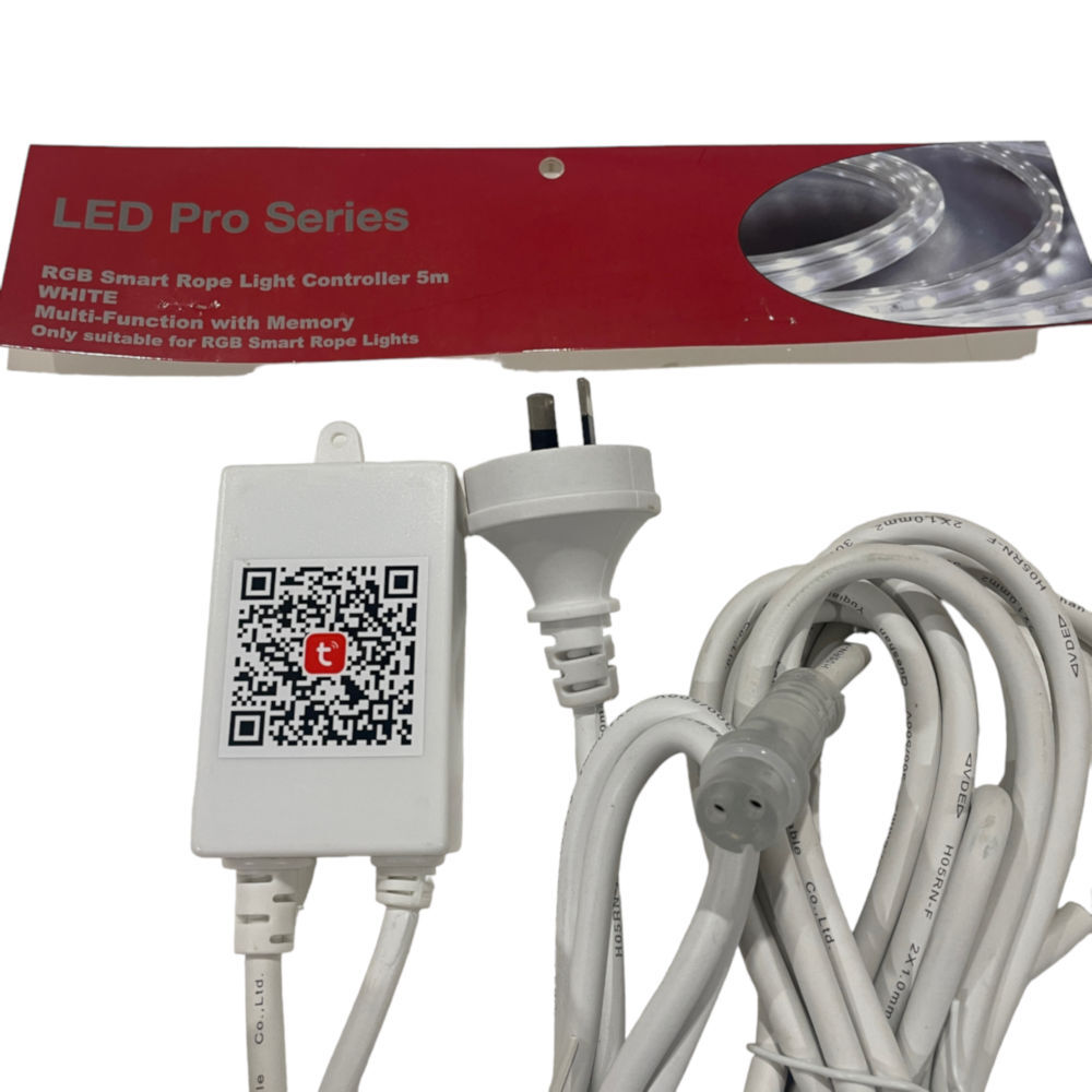 RGB WI-FI Rope Light 8 Function Controller Power Cord | Christmas Complete