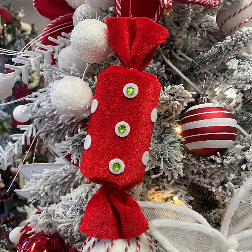Taffy Candy - Red 23cm | Christmas Complete