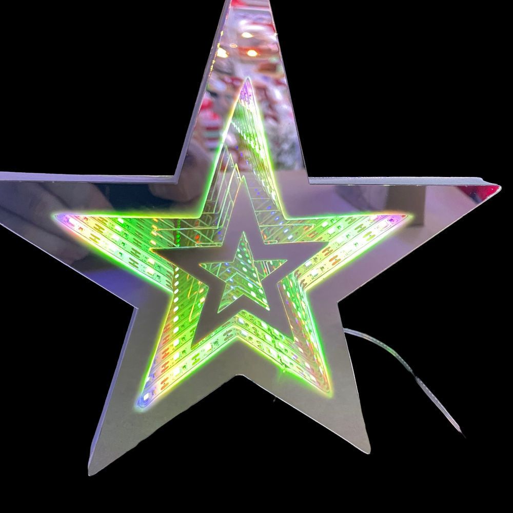 Infinity Tree Top Star Multicolour 20cm | We'll make your Christmas ...