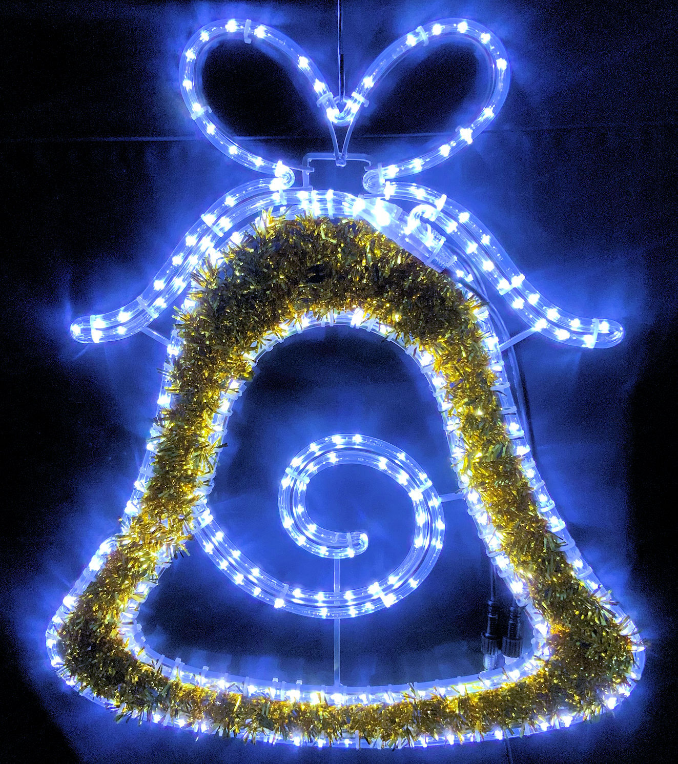 Gold Bell Garland 80cm LED Motif | Christmas Complete